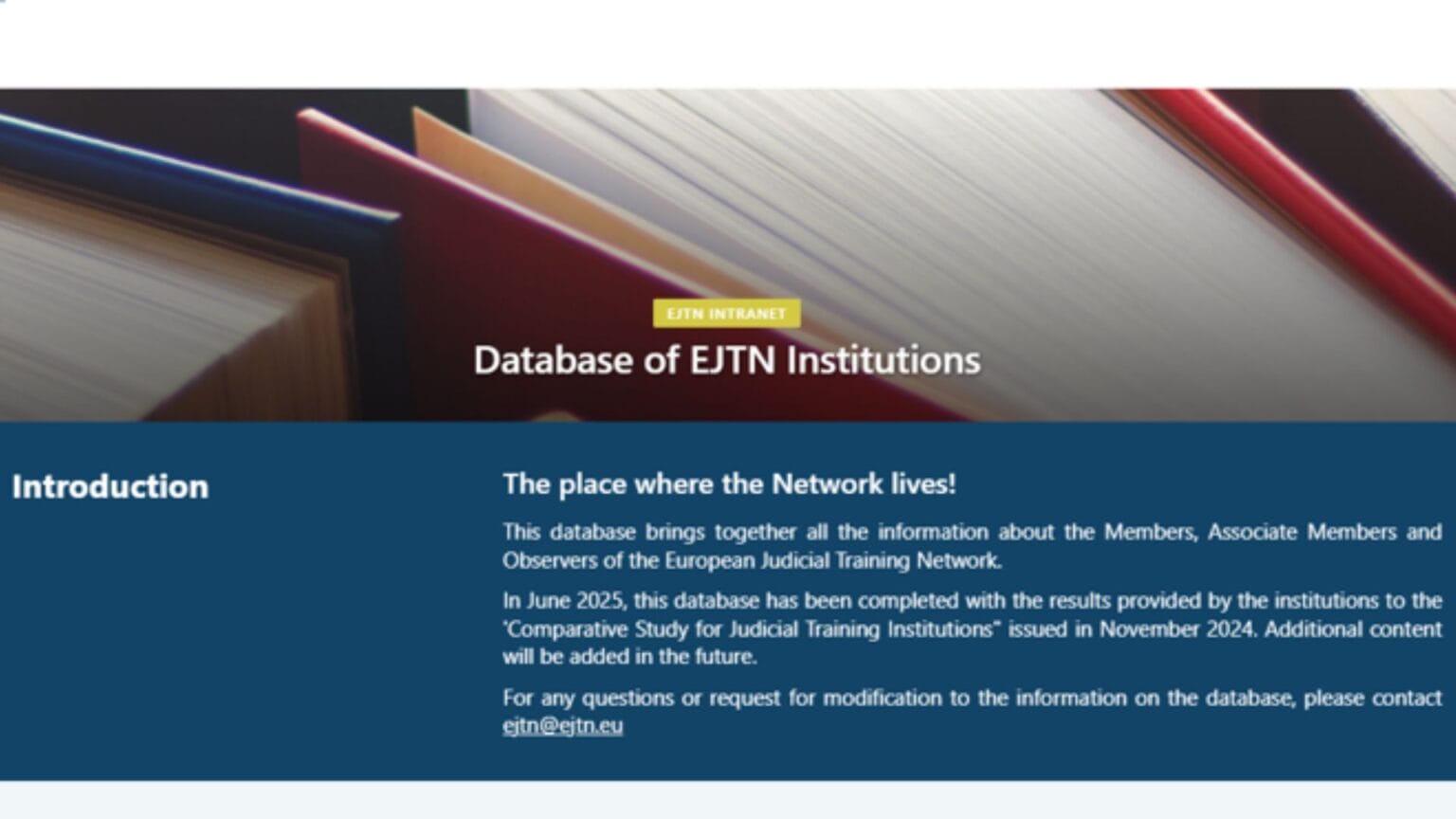 Applications for the EJTN Exchange Programme 2025 are now open - EJTN